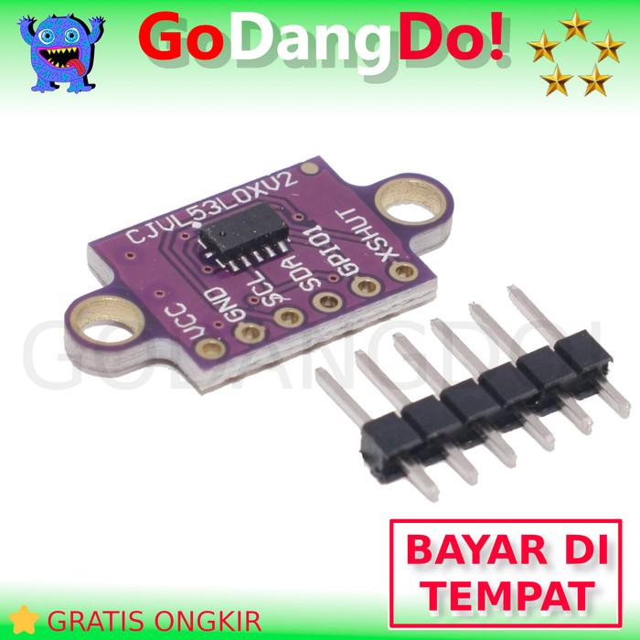 Jual Tersedia Sensor Ukur Jarak VL53L0X Distance Laser Sonar Lidar ...