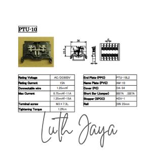 Jual TERMINAL BLOCK / TOYOGIKEN/ TOYOGIKEN PTU-10 - Jakarta Barat ...