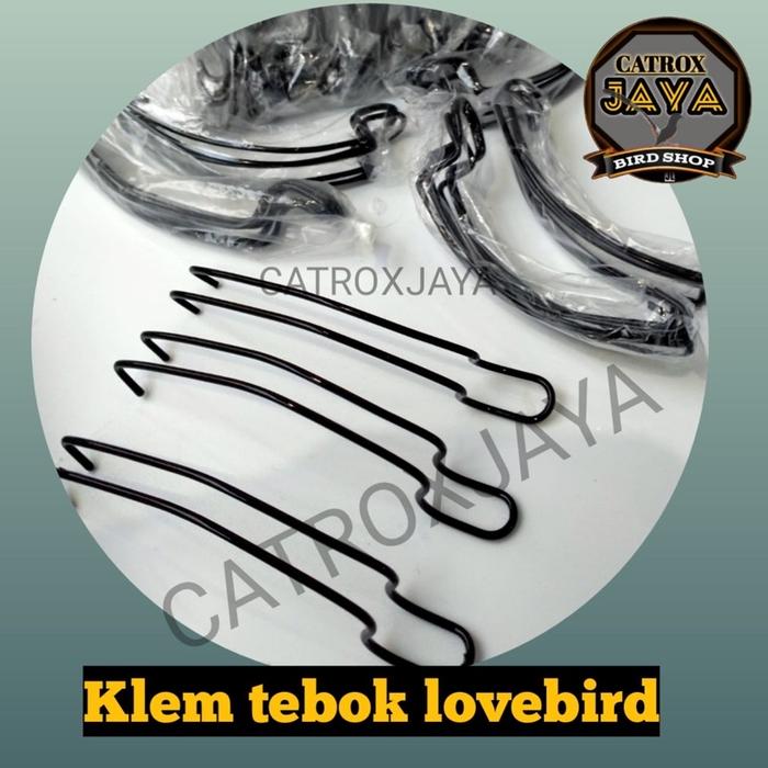 Jual CATROX JAYA KLEM SANGKAR LOVEBIRD PENGAIT TEBOK LOVE BIRD KLEM ...