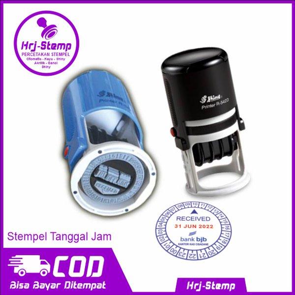 Jual Cetak Stempel Tanggal Jam Otomatis 2 Warna Stempel Shiny Ukuran 4cm - Kota Bogor - moci ...