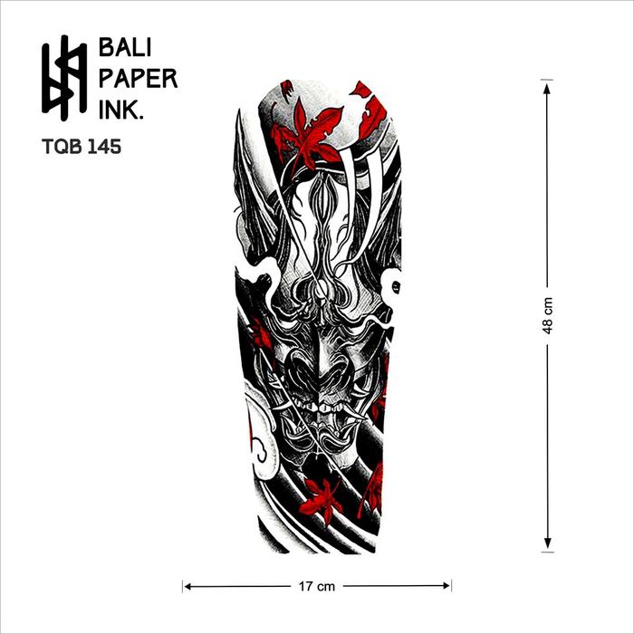 Jual New Bali Paper Ink Fullarm Temporary Tattoo - Tato Full Tangan ...