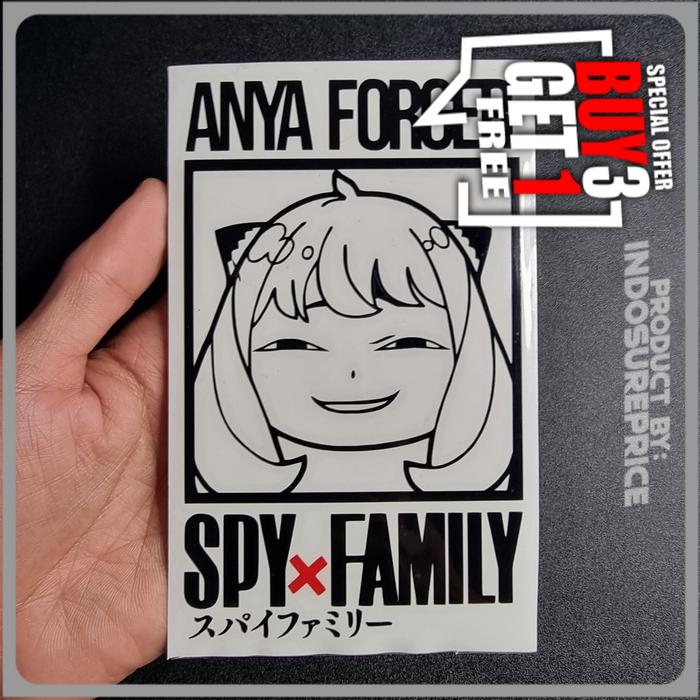 Jual STIKER ANIME CUTTING ANYA SPY X FAMILY AKSESORIS BODY MOBIL ...