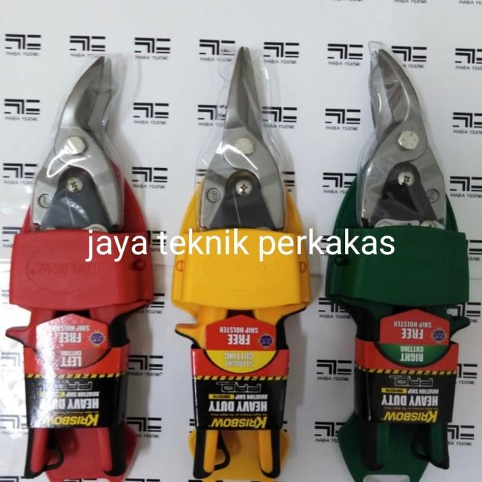 Jual gunting seng krisbow - gunting baja ringan - gunting bengkok baja ring - Jakarta Barat ...