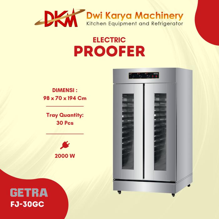 Jual ELECTRIC PROOFER GETRA FJ-30GC / OVEN PENGEMBANG ADONAN ROTI FJ ...