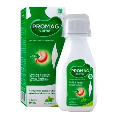 Jual Promag Cair (Sirup Suspensi) Obat Maag dan Kembung kemasan Botol ...