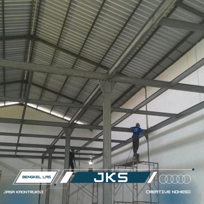 Jual BESI WF 100 x 50 x 5 x 7MM x 6M | Kanopi Atap Kaca - Kota Depok ...