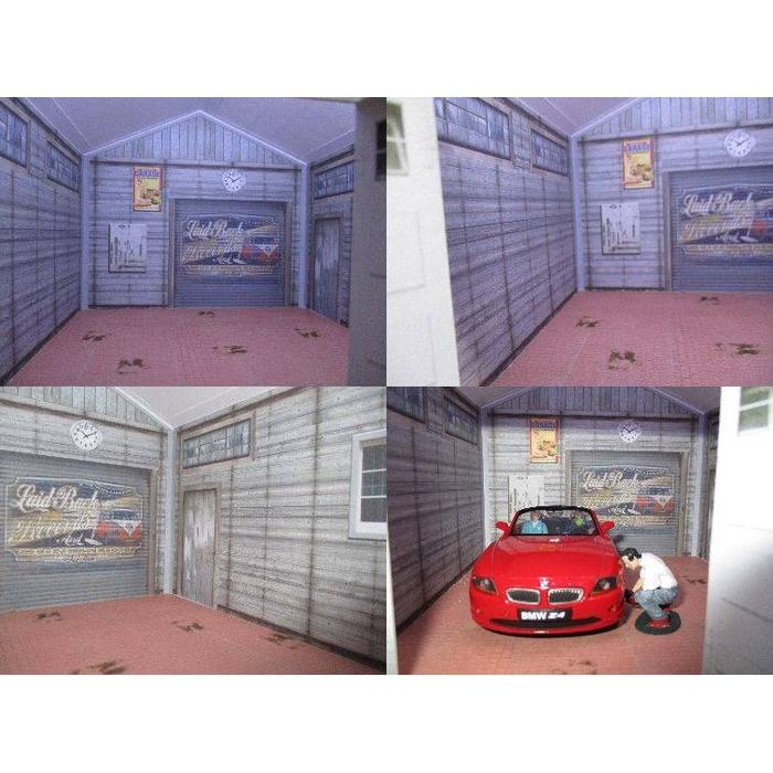 Jual Diy Papercraft Pola Diorama Old Garage 02 - Jakarta Selatan - NOMI ...