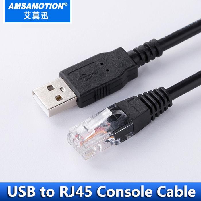 Jual AMSAMOTION USB TO RJ45, USB-RJ45 Converter Serial Adapter - USB TO ...