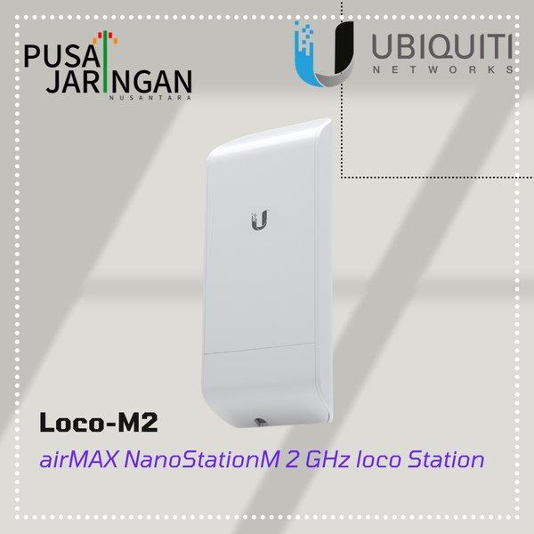 Jual UBIQUITI LocoM2 Loco M2 Nano station Loco M2 Nanostation Loco M2 ...