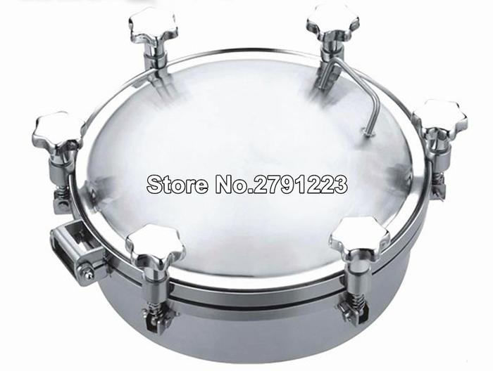 Jual New Stainless Steel Pressure Circular Manhole Cover Tank PTSent ...