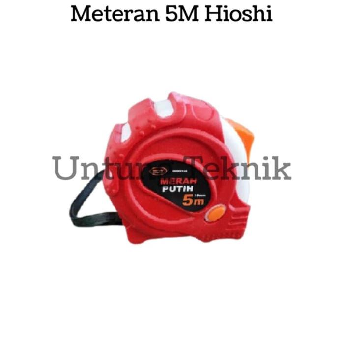 Jual HIOSHI 5M Meteran merdeka Edisi Khusus Merah putih Murah - Kota ...