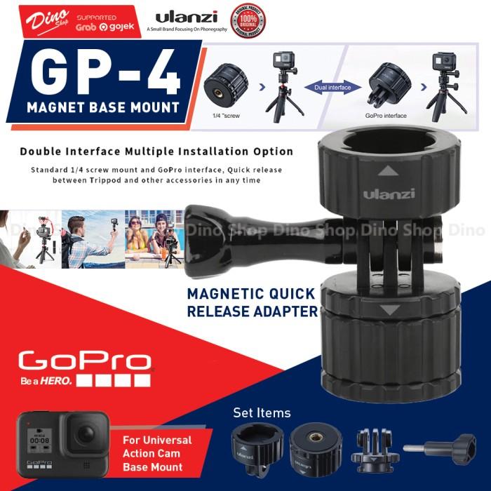 Jual Update!! ULANZI GP-4 Magnetic Set Mount Adapter 1/4 Tripod Action - Kota Bekasi - MIMIOVA ...