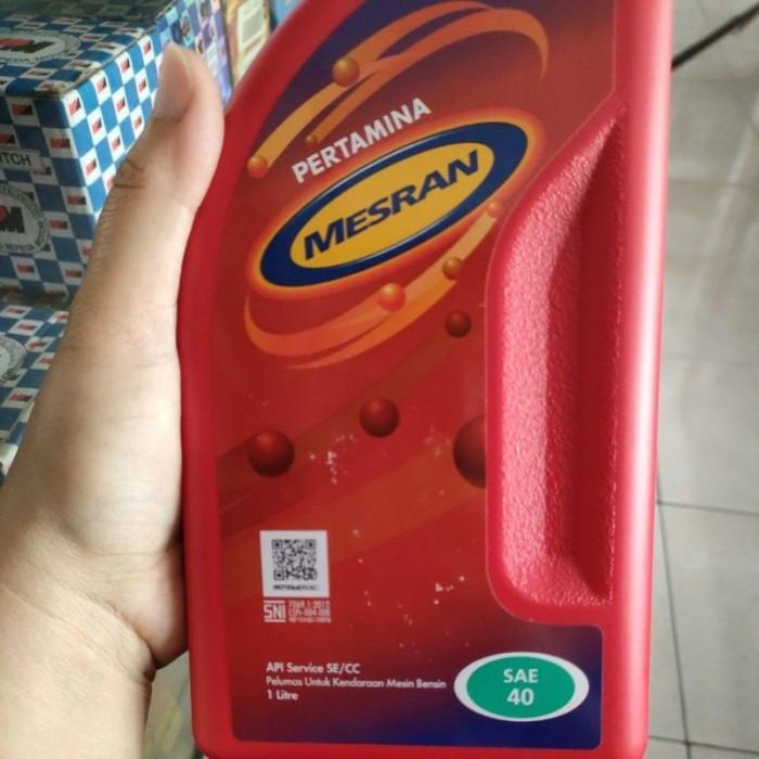 Jual OLI PERTAMINA MESRAN SAE40 & 2T SAE 30 1L - Mesran Sae40 - Kab ...