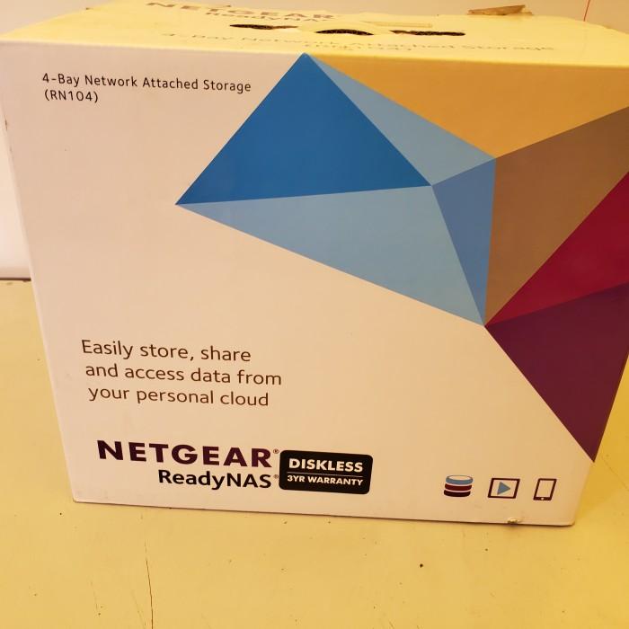 Jual Netgear ReadyNAS RN104 Series 4 Bay MAX UP 24TB RNG10400-100GRS ...
