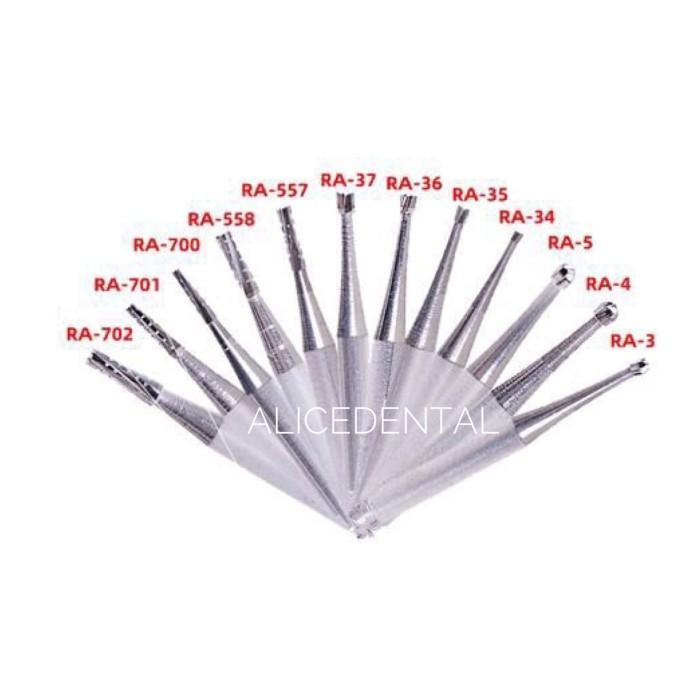 Promo Dental bur carbide lowspeed bur tulang gigi low speed tungsten ...