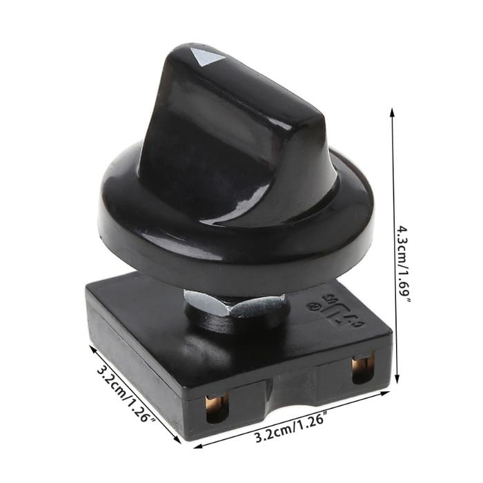 Jual 4-Position 3-Speed Fan Selector Rotary Switch Governor with PTSent ...