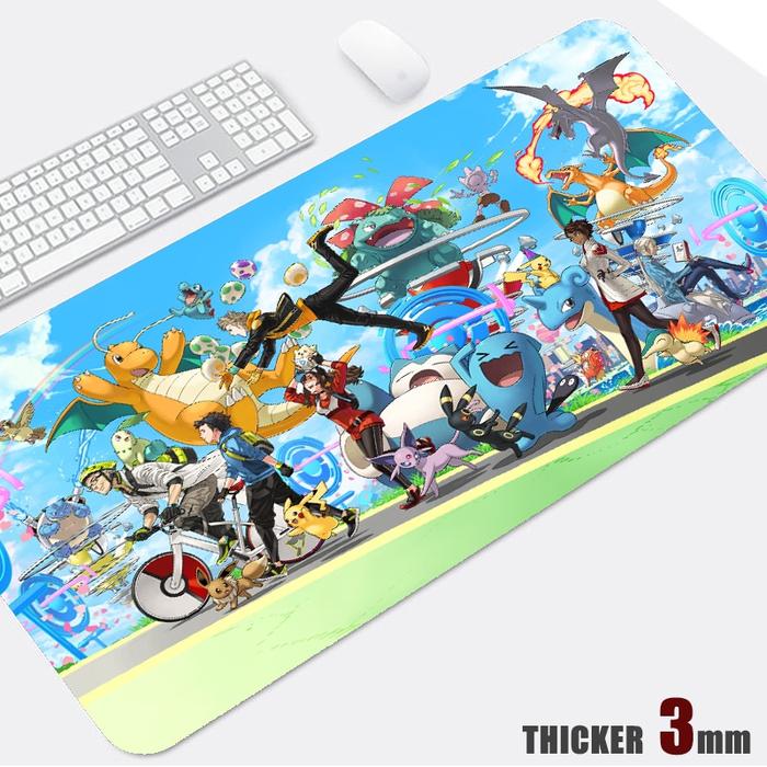 Jual Mouse Pad Pokemon Logo Computer Laptop Keyboard Anime Mouse PTSent ...