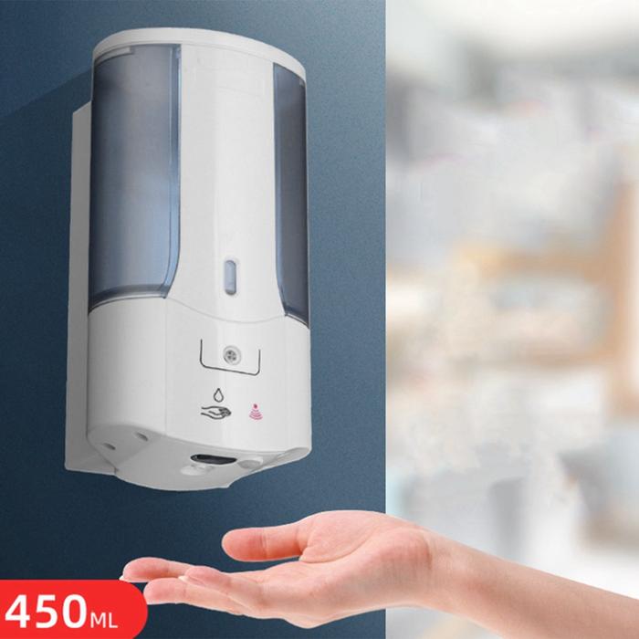 Jual Dispenser Sabun Pembersih Tangan Otomatis 450Ml Dengan Sensor ...
