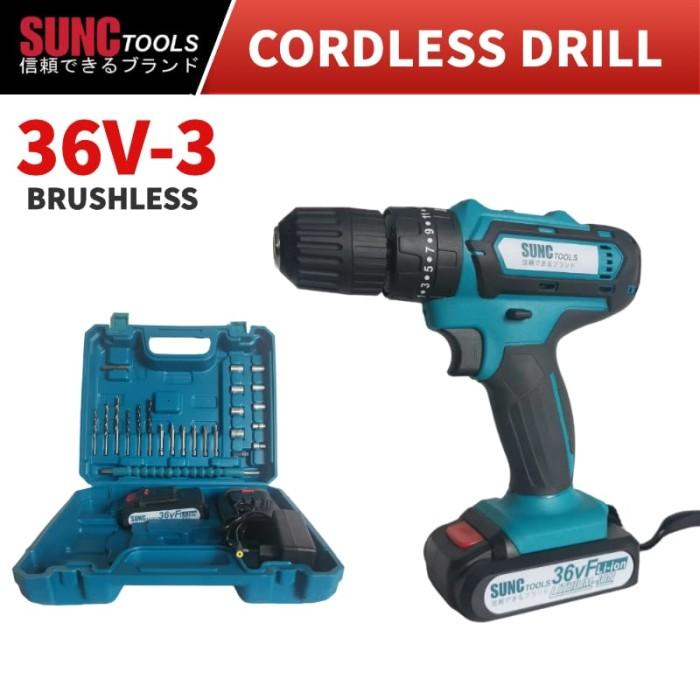 Jual SUNC TOOLS Mesin Bor Baterai Cordless Drill 36V-3 - Kab. Tangerang ...