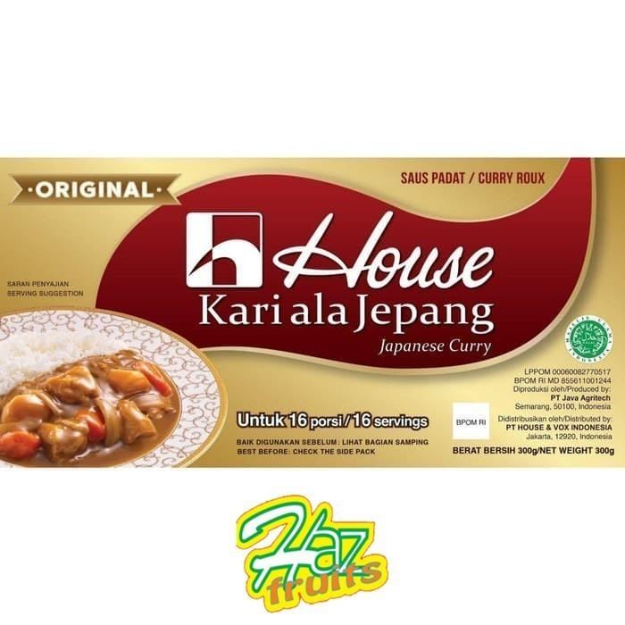 Jual House Kari Ala Jepang 300gr / Bumbu Curry Jepang Halal - Original ...