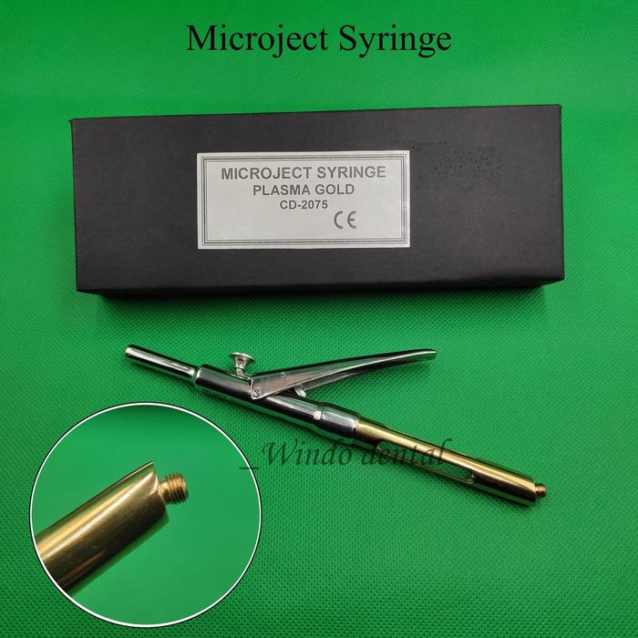 Jual DENTAL MIKROJECK OTOMATIS PLASMA GOLD MICROJECT SYRINGE AUTOMATIC ...