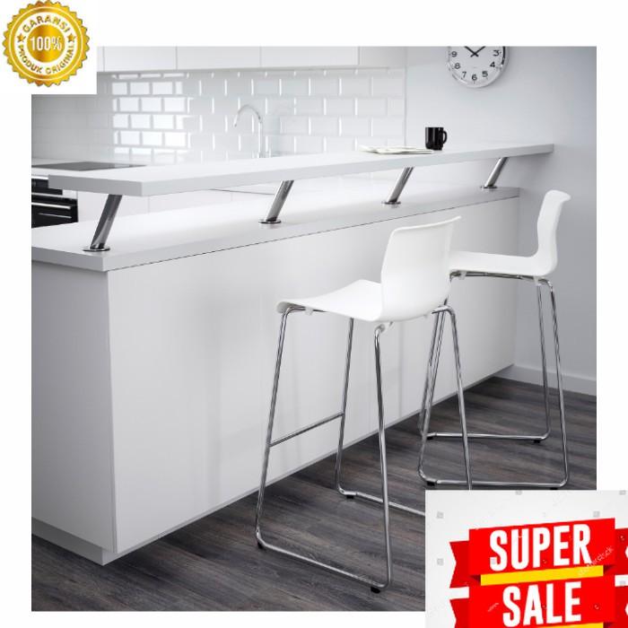 Jual PR Kursi Bar Modern/Bangku Bar Besi Tinggi Desain Terbaru 77cm ...