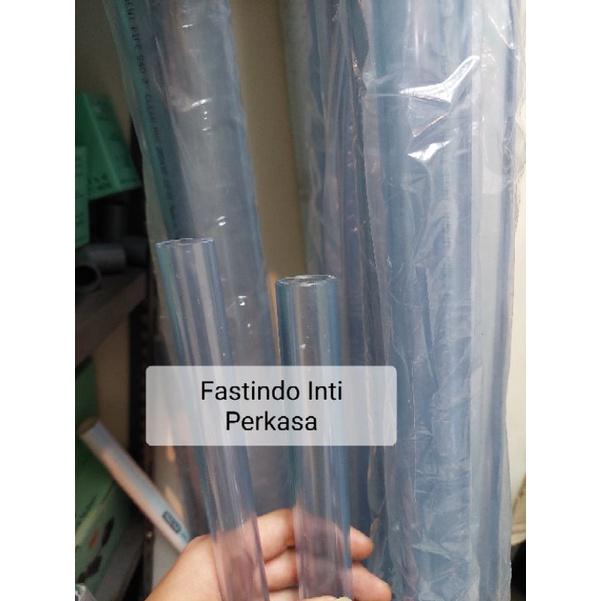 Jual Pipa Pipa PVC Bening Clear Transparan 12 inch DN 15 Limited - Kota ...