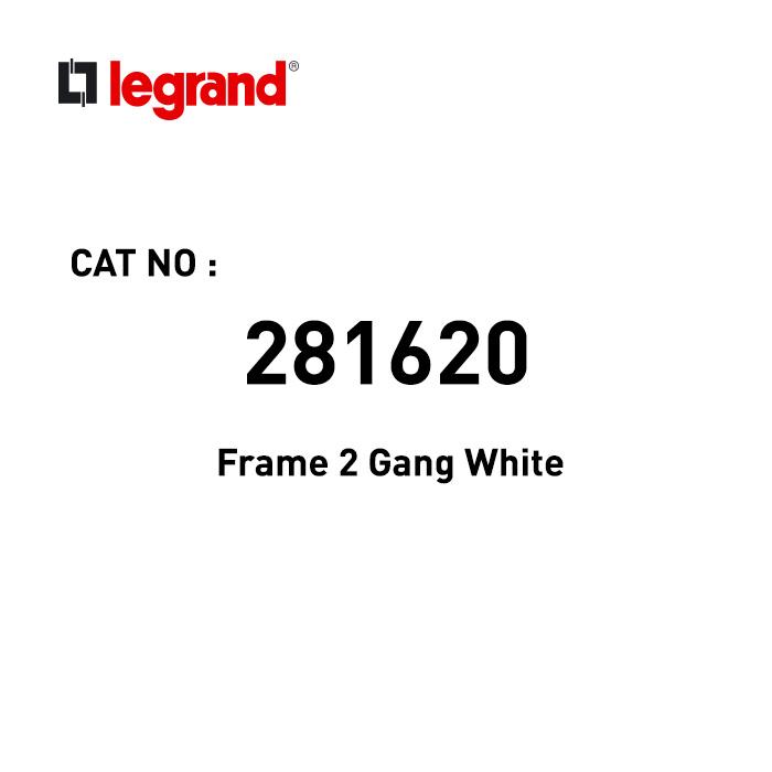 Jual LEGRAND MALLIA - FRAME 2 GANG - WHITE - Kota Bandung - LEGRAND-PAS ...