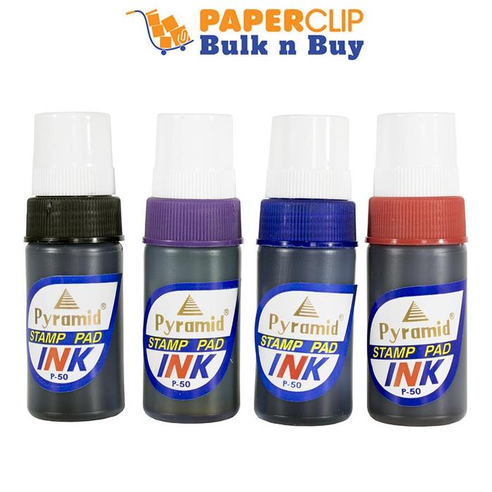 Jual STAMP INK / TINTA STEMPEL PYRAMID 50CC BLACK - Jakarta Utara ...