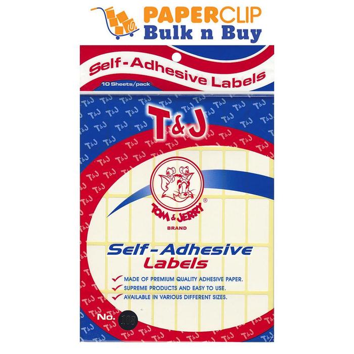 Jual LABEL T&J NO.108 - Jakarta Utara - PAPERCLIP Bulk n Buy | Tokopedia