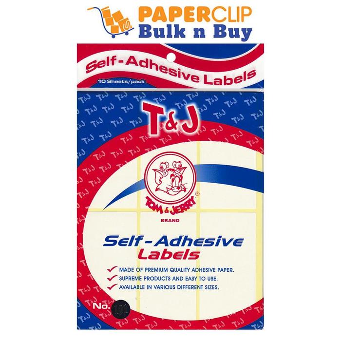 Jual LABEL T&J NO.101 - Jakarta Utara - PAPERCLIP Bulk n Buy | Tokopedia