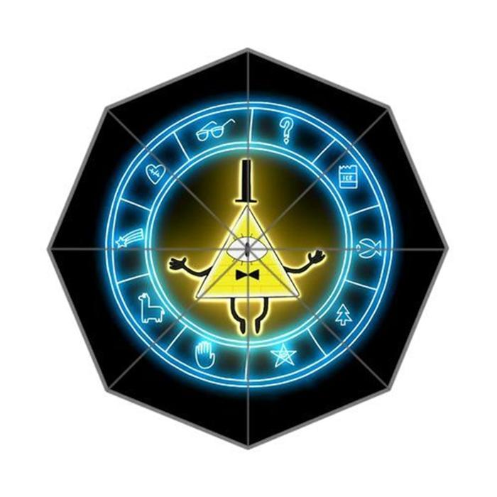 Jual Customize Diy Design Gravity Falls Bill Cipher High Quality ...