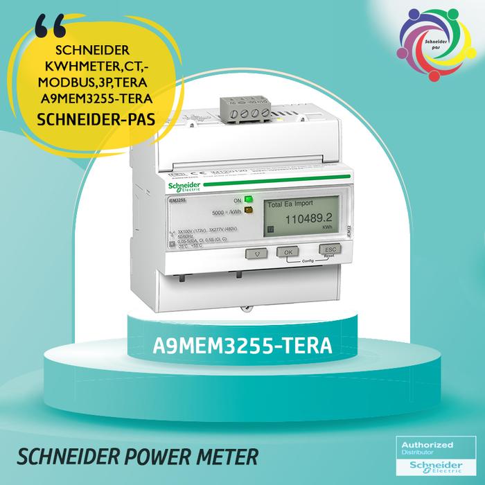 Promo Schneider Electric KWh Energi Meter iEM3255 CT Modbus A9MEM3255 ...
