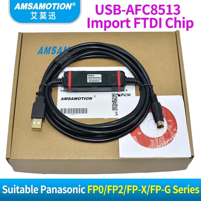 Jual AMSAMOTION USB-AFC8513 Compatible Panasonic FP0 FP2 FP-X Series ...