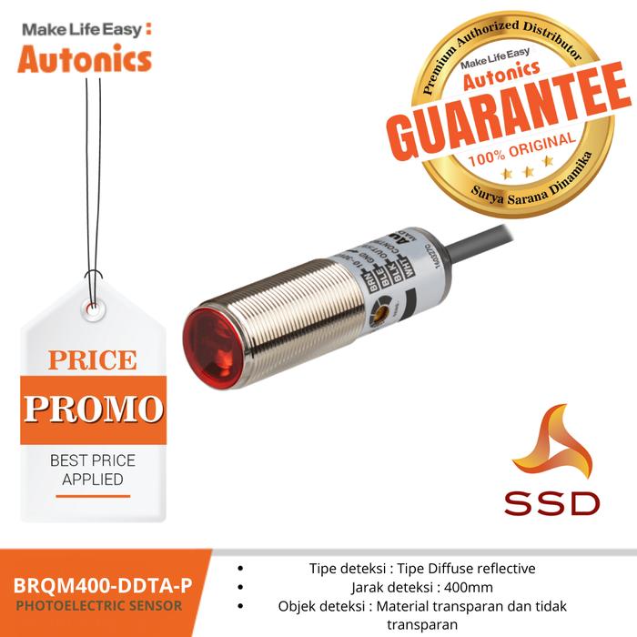Promo Photoelectric Sensor Autonics BRQM400-DDTA-P - Jakarta Utara ...