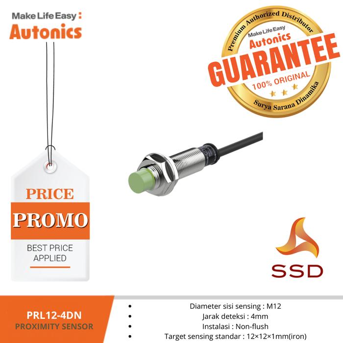Jual Proximity sensor Autonics PRL12-4DN - Jakarta Utara - SSD Automation | Tokopedia