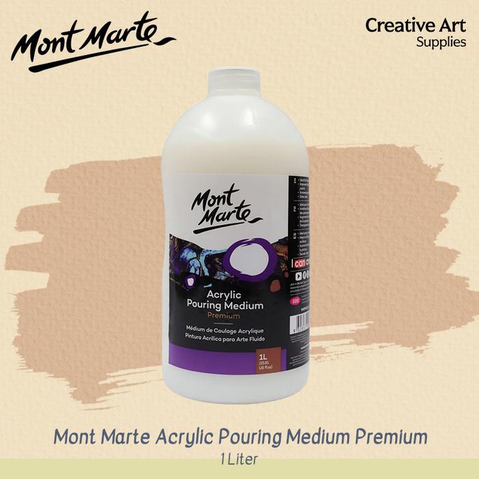 Jual Acrylic Pouring Medium 1 Liter Mont Marte Akrilik Premium - Jakarta Barat - Creative Art ...