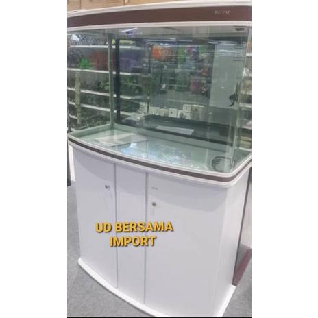 Jual aquarium besar boyu akuarium cabinet set 302 liter - Kota ...