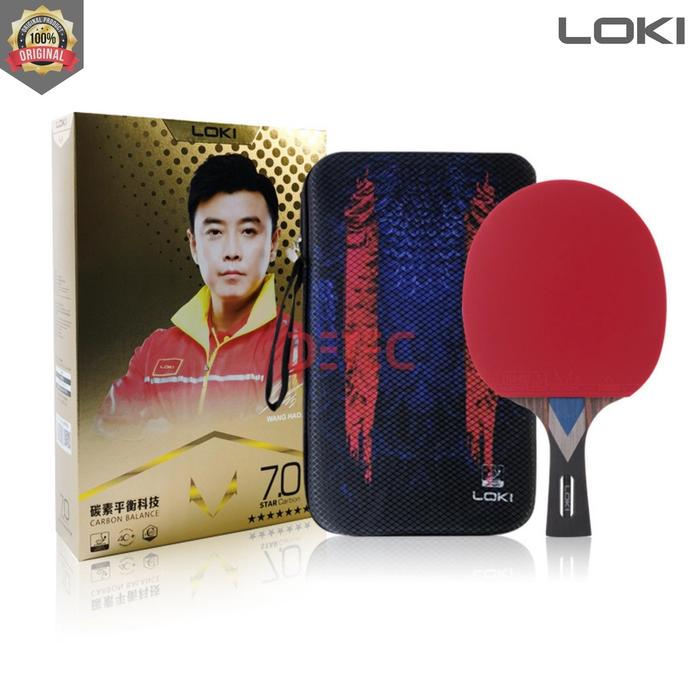 Jual R SERIES 7 STAR Carbon Pingpong bat LOKI - Tenis Meja Raket ...