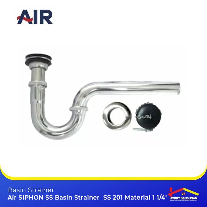 Jual Air SIPHON SS Basin Strainer SS 201 Material 1 1/4" - Kota ...