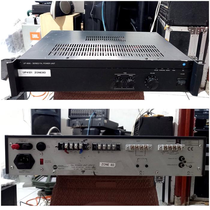 Jual RCF 4000 Series UP 4121 Power Amplifier Impor Bekas - Kota Cimahi - ALVAR SOUND SYSTEM ...