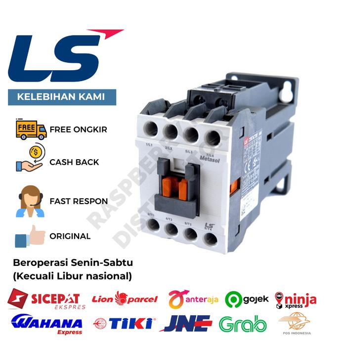 Jual LS KONTAKTOR 105A 55KW CONTACTOR MC-100A 2A2B AC 220 V - Jakarta Barat - Raspberry Pi ...