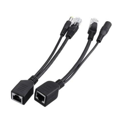 Jual RJ45 - SET ADAPTER CAM LAN DC KABEL POE CABLE POE IP 1 FOR CCTV ...