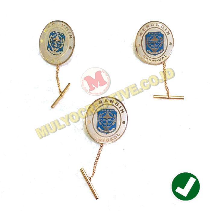 Jual Pin Protokol Manset Jambu Rantai – Bros Protokol Bisa Custom Nama ...