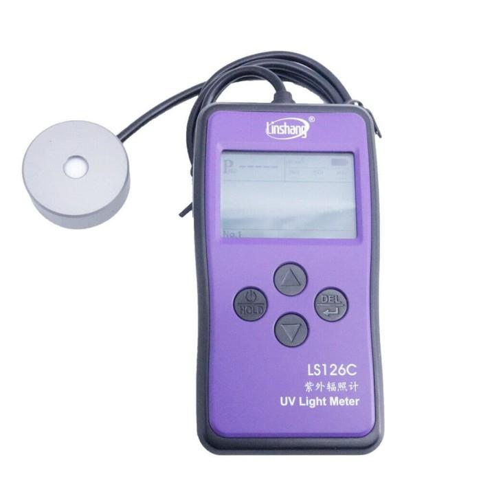 Jual LS126C UV Light Meter Measure UVC Sensor Ultraviolet 0-200000 uW ...