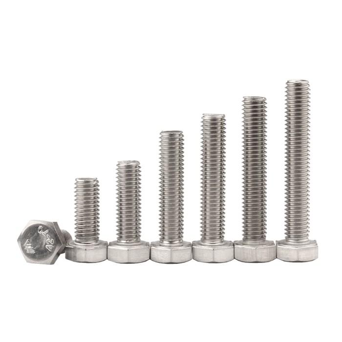 Jual Baut Mur Stainless M10 x 80 Baut Hex Stainless M10x80 Baut Kunci ...