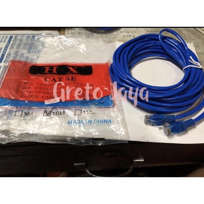 Jual ( 10m ) Kabel LAN Line Komputer Computer Patch 10 Meter UTP Len ...