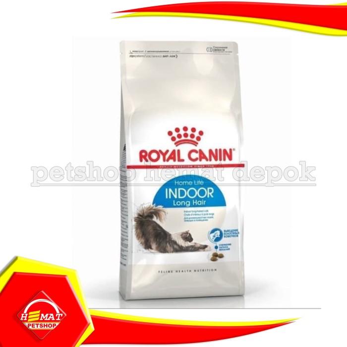 Jual Makanan Kucing dewasa Royal Canin adult Indoor long hair 2 kg cat ...