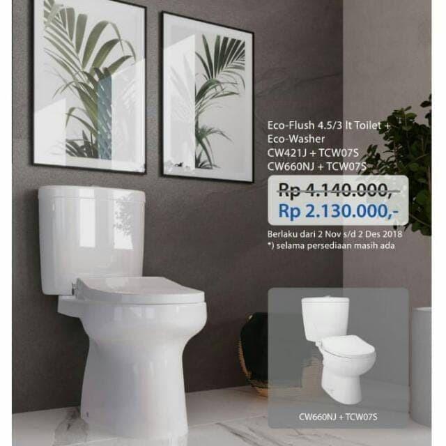 Jual TOTO CLOSET CW 421 J / SW 420 P - Jakarta Barat - Rajawali Keramik ...