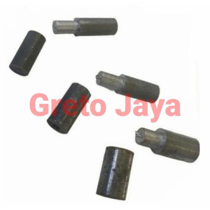 Jual ( 1" ) Engsel Bubut Bulat Pintu Pagar Harmonika Pivot Pifot Besi 1 ...